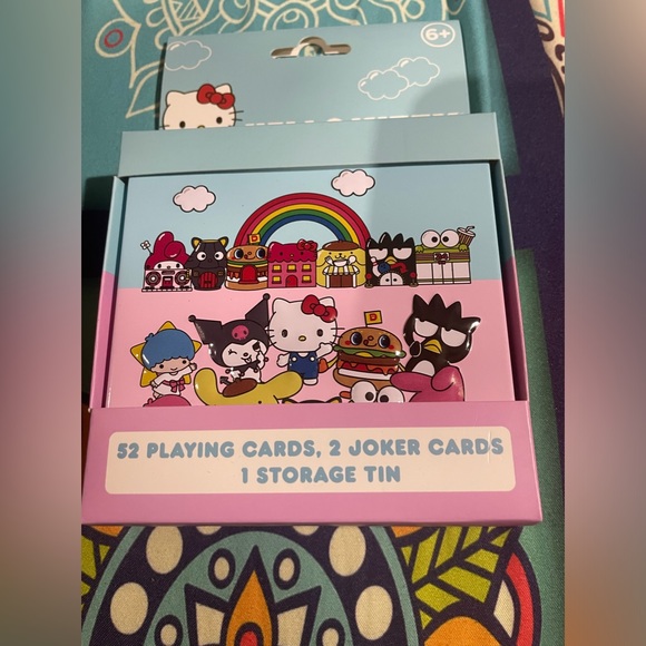 Hello Kitty | Toys | Hello Kitty 52 Playing Cards2 Joker Cards Storage ...